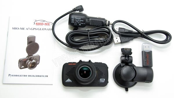 Обзор видеорегистратора SHO-ME A7-GPS/GLONASS